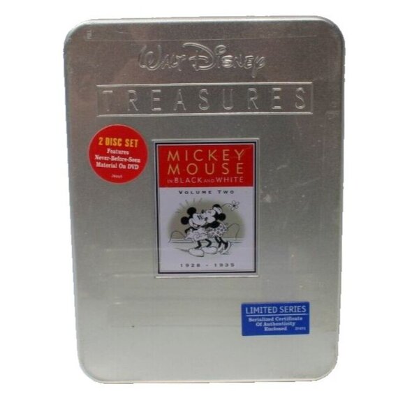 Disney | Media | Sealed Walt Disney Treasures Mickey Mouse Black White ...